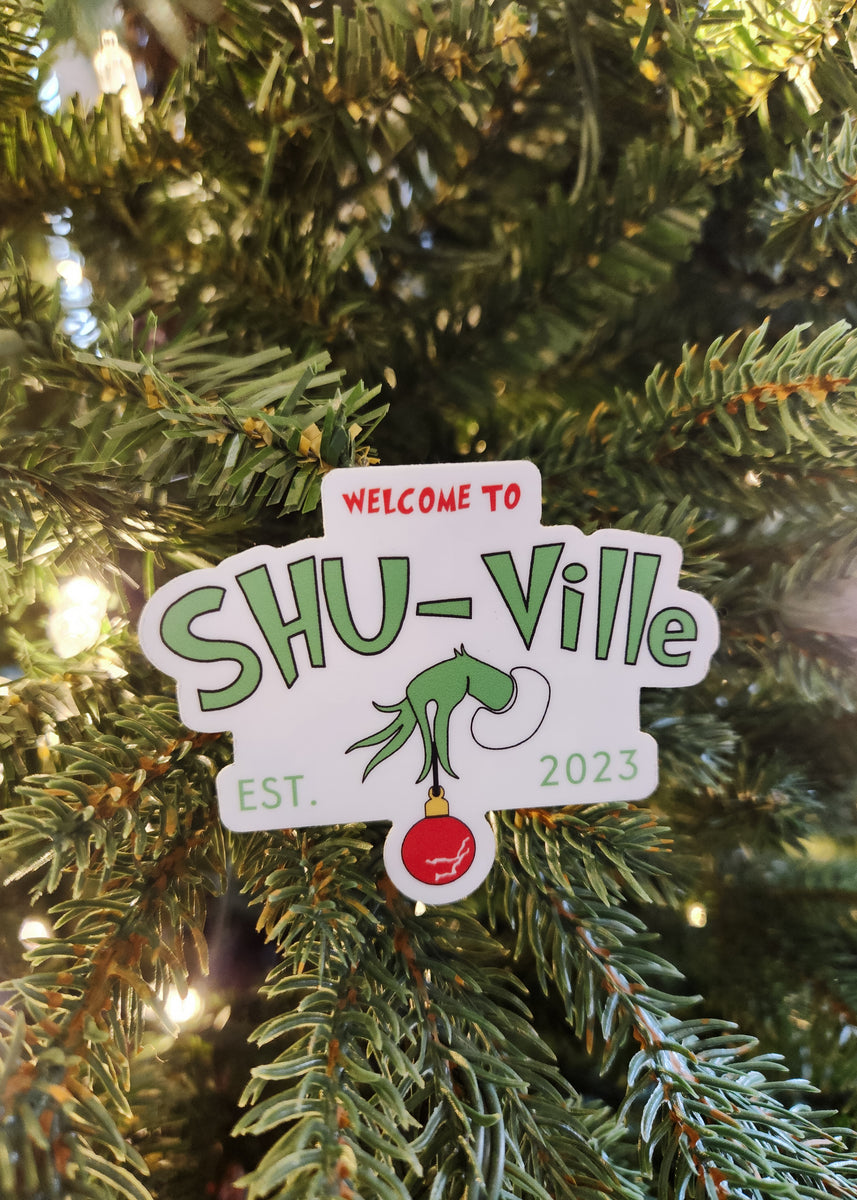 SHU-Ville Die Cut Sticker – Lake + Life Apparel