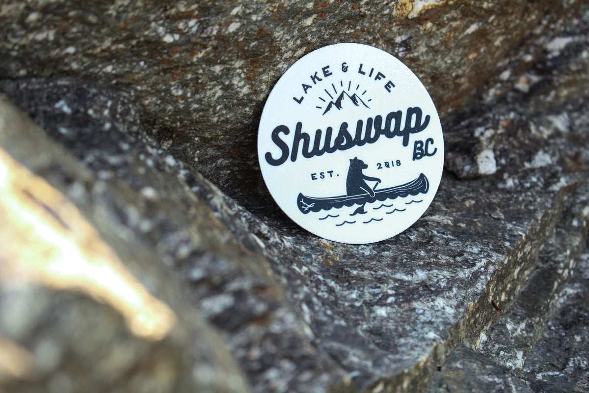 Shu Bear Sticker – Lake + Life Apparel