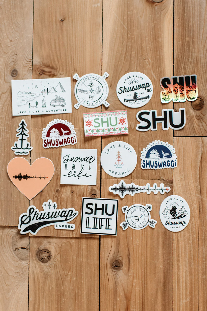 The 70's SHU Holographic Die Cut Sticker – Lake + Life Apparel